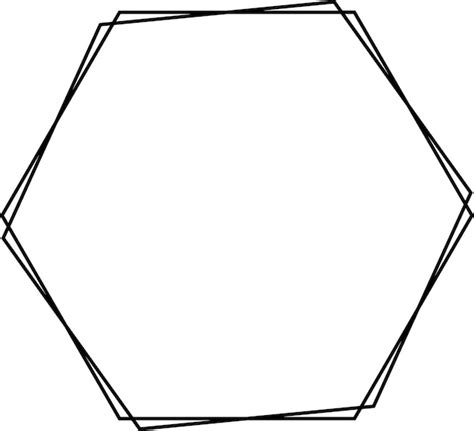 Premium Vector Artistic Hexagon Design Bright And Beautiful Art