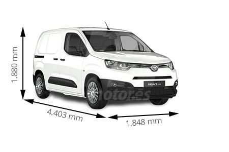 Medidas Toyota Proace City Longitud Anchura Altura Y Maletero Motor Es