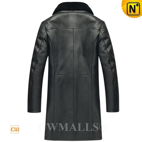 CWMALLS Custom Sheepskin Trench Coat CW
