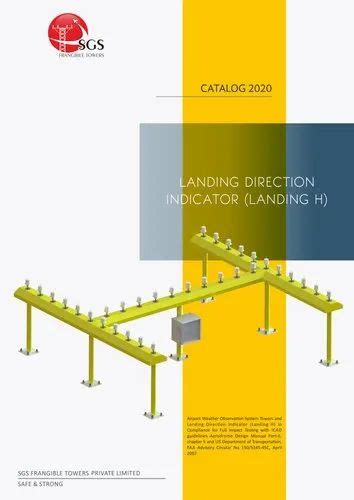 Frangible Landing Direction Indicator And Poles For Airports