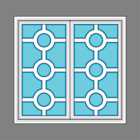 The Illustration Of Building Window 47225378 Vector Art At Vecteezy