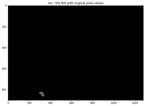 Python Efficient Way To Get Roi From Original Image Using Contours