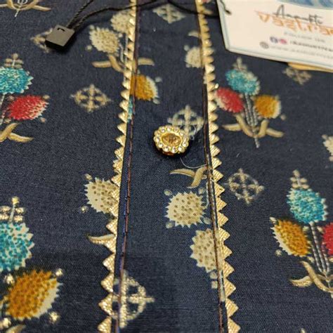 Blue Mix And Match Suit With Dupatta