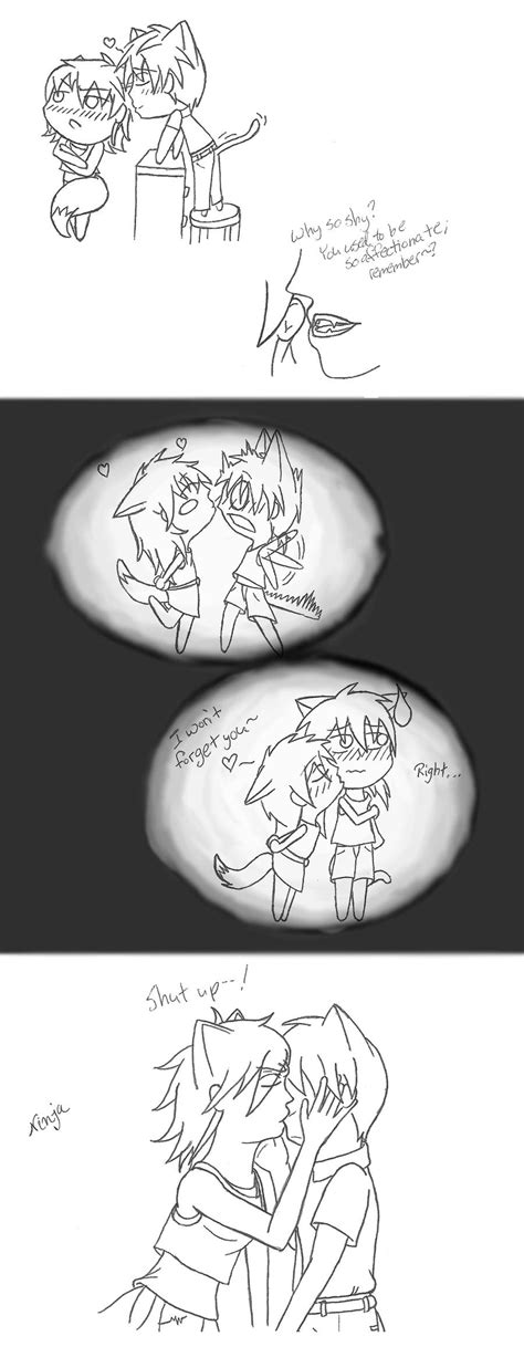 Kiss Meme Cute By Weird Anime Girl On Deviantart
