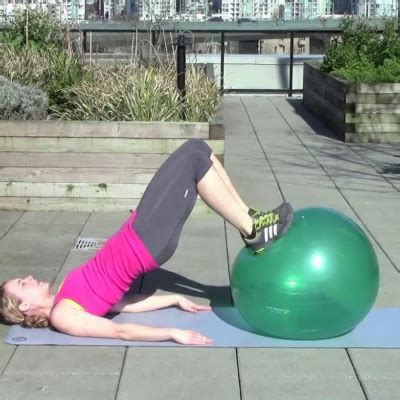 How To Hamstring Curls On A Ball Roller Derby Athletics