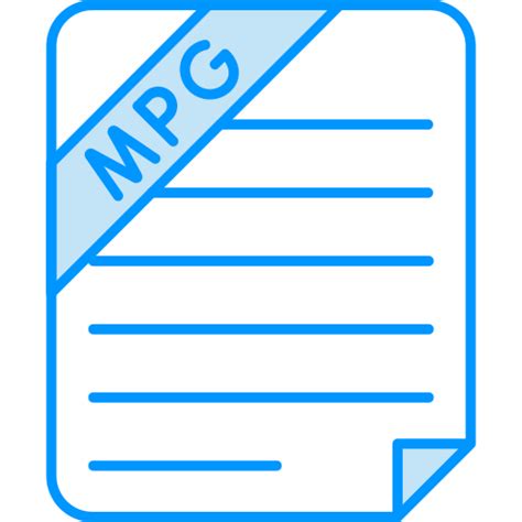 Mpg File Generic Color Lineal Color Icon