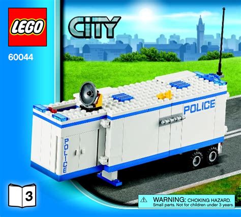 N Vod Na Stavbu Lego City Mobiln Policejn Stanice Zbozi Cz