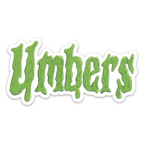 Umbers Sticker Brotique 505