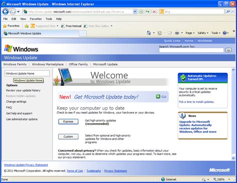 Fixing XP S And Server 2003 S Broken Windows Update