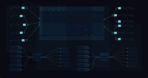 HUD FUI Template For Widescreen Without Text Futuristic Design