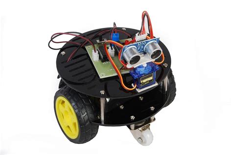Obstacle Avoiding Robot Using Ultrasonic Sensor With Project Report