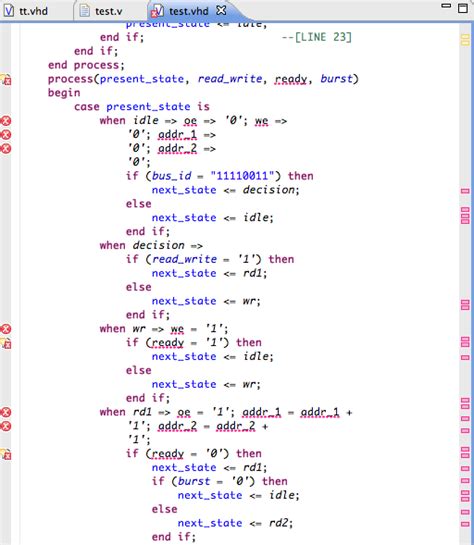 Error In My Vhdl Code But I Cant Seem To Figure Out Why Stack Overflow