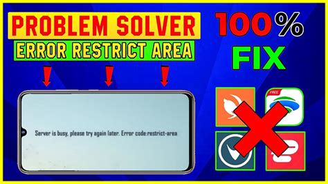how to fix server is busy in pubg mobile error code restrict area