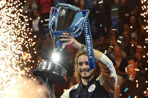 Stefanos Tsitsipas Beats Dominic Thiem Atp Finals Final As It