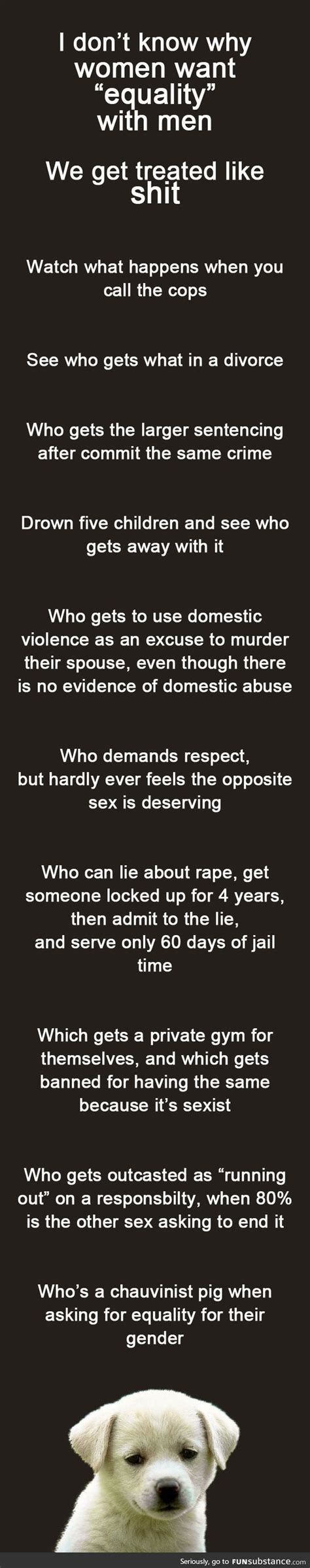 Gender Inequality FunSubstance