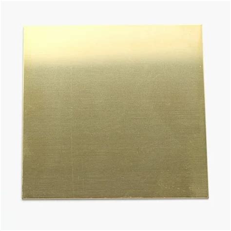 Matte Square Brass Sheet Thickness 2 Mm At ₹ 1300kg In Mumbai Id 2855603820173
