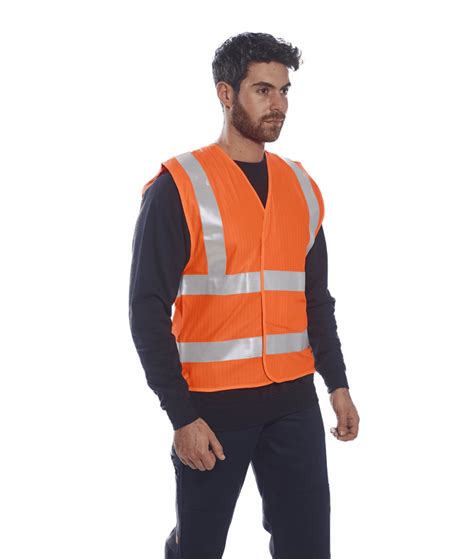Gilet HV Antistatique Et Retardateur De Flamme FR Portwest