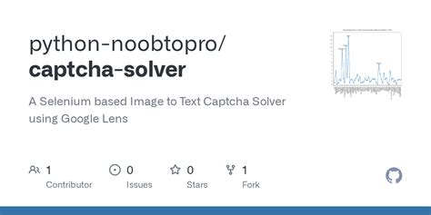 Github Python Noobtoprocaptcha Solver A Selenium Based Image To