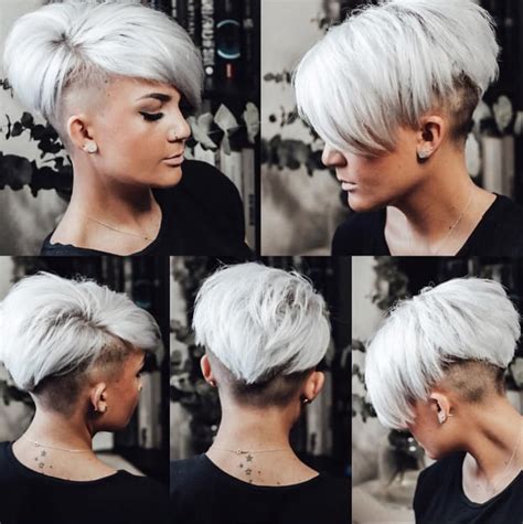21 Best White Pixie Short Haircuts Ideas To Be Cool Tagli Di Capelli
