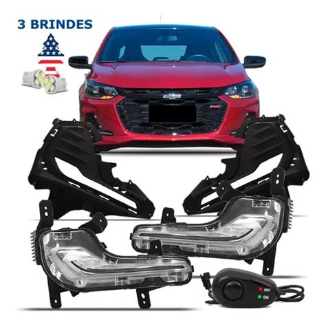 Kit Milha Drl Luz Diurna Led Onix Plus Turbo Lt Frete grátis