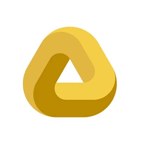 Icono Del Tri Ngulo De Penrose Forma De Tri Ngulo Imposible Ilusi N