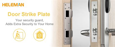 Door Strike Plate Reinforcement Plate Front Door Security Devices