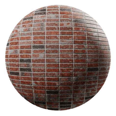 Безшовні текстури цегли Pbr для 3d Poliigon