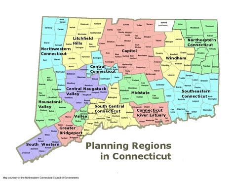 Most Accurate Map Of Connecticut Regions 1056x816 Rmapporn
