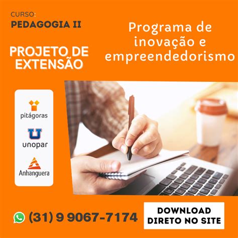 Portfólio Individual Projeto de Extensão II Pedagogia 2024 Inovador