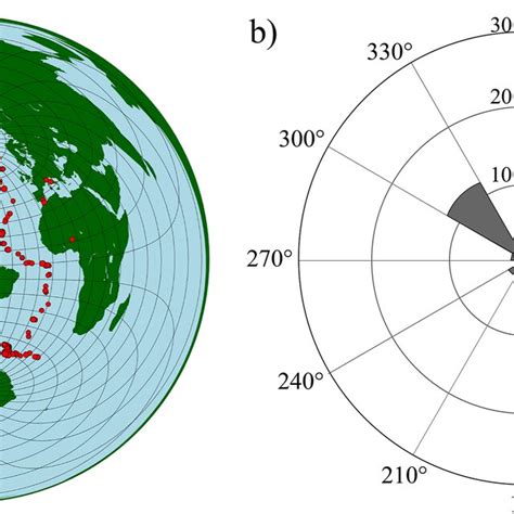 Teleseismic Events Used In Receiver Function Profiles A Location Of