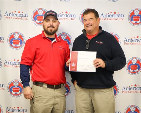 Congratulations To Our American Pest Control Covington