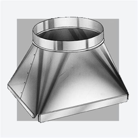 421 Square Rectangular To Round Transition Royal Metal Products