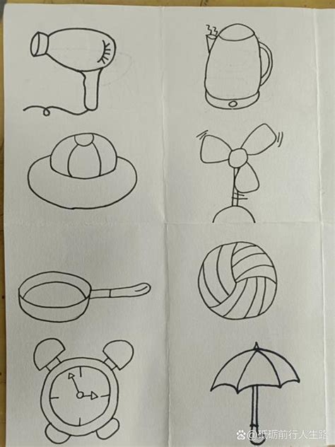 常用品简笔画大全 简笔画图片大全