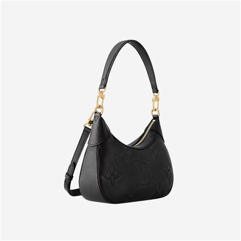 루이비통 바가텔 모노그램 앙프렝뜨 레더 블랙 Louis Vuitton Kream