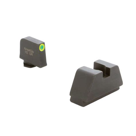 Ameriglo Suppressor Height Sights For Glock Gl 681 2xl Tall Green