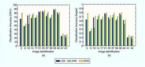 An Illustration Of A The Overall Classification Accuracy And B Download Scientific Diagram