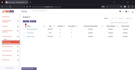 Configuring Local Groups