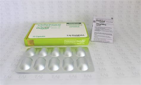 Deferiprone Capsule 250mg Gmp Manufacturers Exporters India