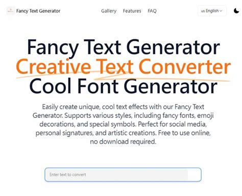 Fancy Text Generator：線上花式文字產生器，免費輕鬆打造吸睛訊息 關鍵應用