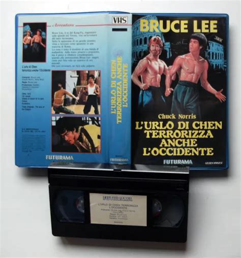 VHS L URLO DI Chen Terrorizza Anche L Occidente 1972 Futurama Ex