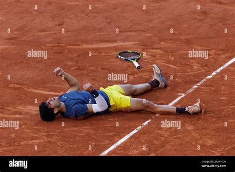 Paris France 09th June 2024 Roland Garros 09 Jun 2024 Carlos