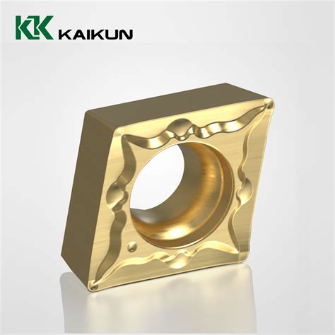 Golden Colour Finishing Indexable Milling Inserts Milling Tools Cnc Pcd Cbn Turning Insert