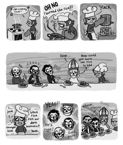 Black Rice Ghost Album Ghost Papa Ghost Comic