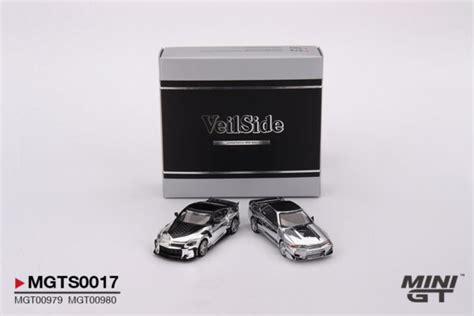 Mini Gt Nissan Skyline Gt R R32 Veilside Combat C I Chrome And Nissan