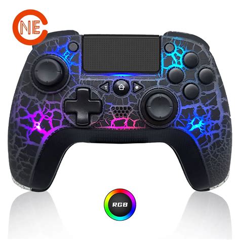 NE Cracked RGB LED Controlador Sem Fio Bluetooth Controle Remoto