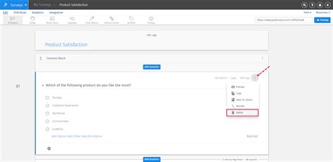 Deleting Editing Questions Answers In A Live Survey Implications And Issues QuestionPro