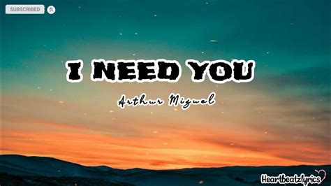 I Need You Leann Rimes Arthur Miguel Cover Youtube Music