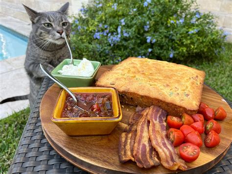 Pepper Bacon Cornbread New Canaan Farms