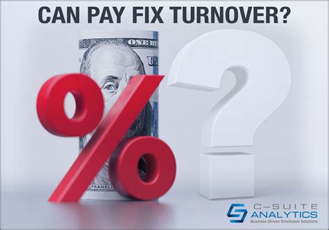 How Much Can Pay Fix Turnover C Suite Analytics