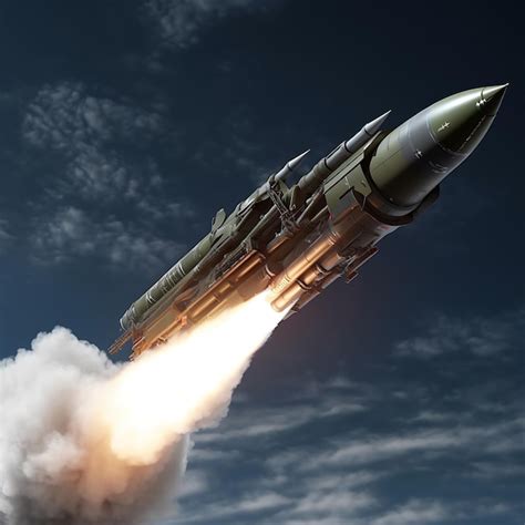 Premium Photo Military Ballistic Missile